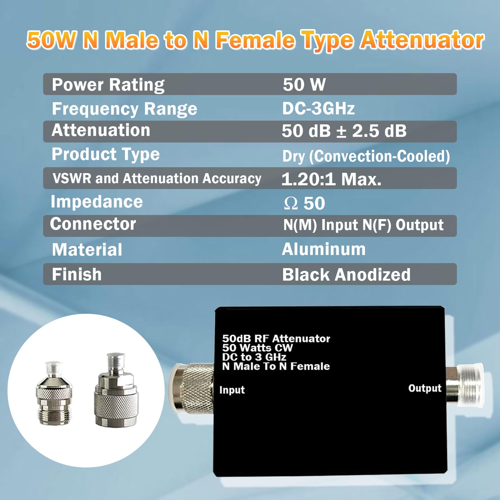 AURSINC TinySA Ultra+ ZS406 Spectrum Analyzer with 50W Attenuator, 2025 4inch 100kHz-5.4GHz V0.4.6 Portable Frequency Analyzer with 32Gb Card,2in1 Signal Generator 100kHz to 900MHz MF/HF/VHF UHF Input