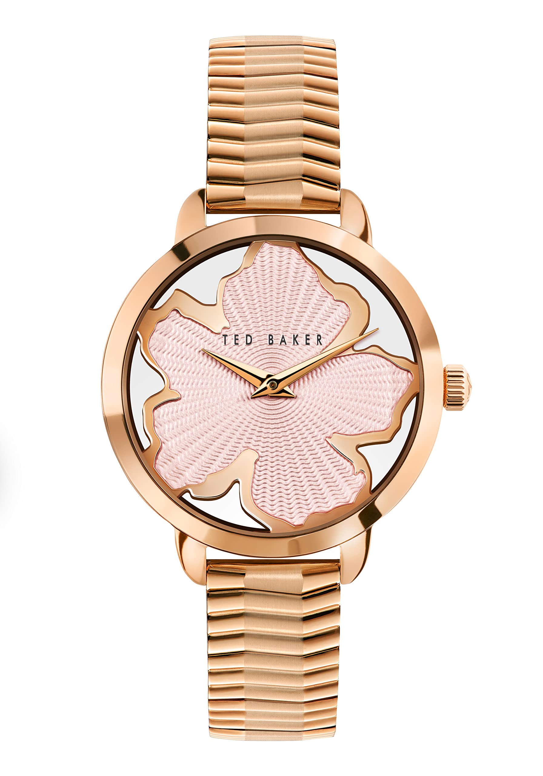 Ted Baker Lilabel Stainless Steel Rose Gold Bracelet Watch (Model: BKPLIF2029I)
