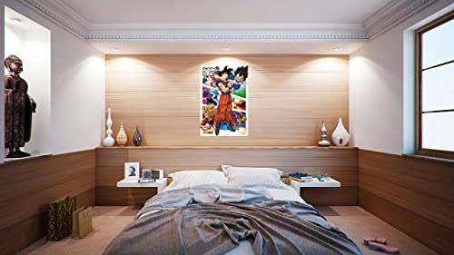 Dragonball Super - Manga TV Show Poster (Goku Panels) (Size: 24" x 36")