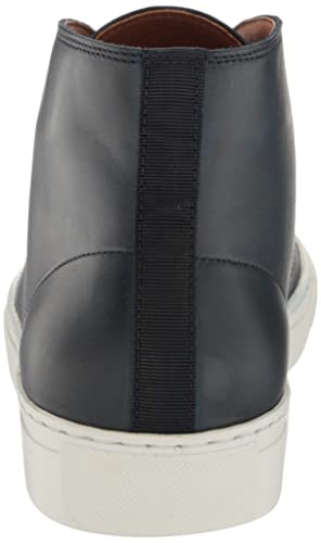 Ted Baker Men's CLARECB Burnished Leather Boot Chukka, Navy, 12