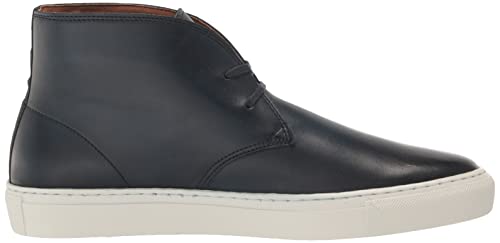 Ted Baker Men's CLARECB Burnished Leather Boot Chukka, Navy, 12