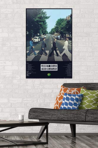Trends International 24X36 The Beatles - Abbey Album Wall Poster, 24" x 36", Unframed Version