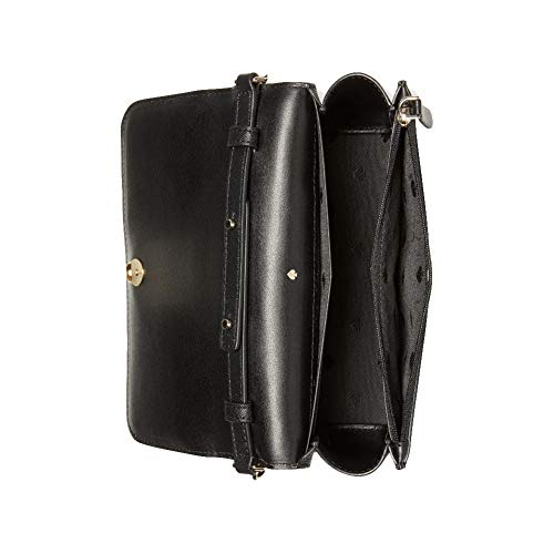 Kate Spade New York Staci Small Flap Crossbody Bag in Black