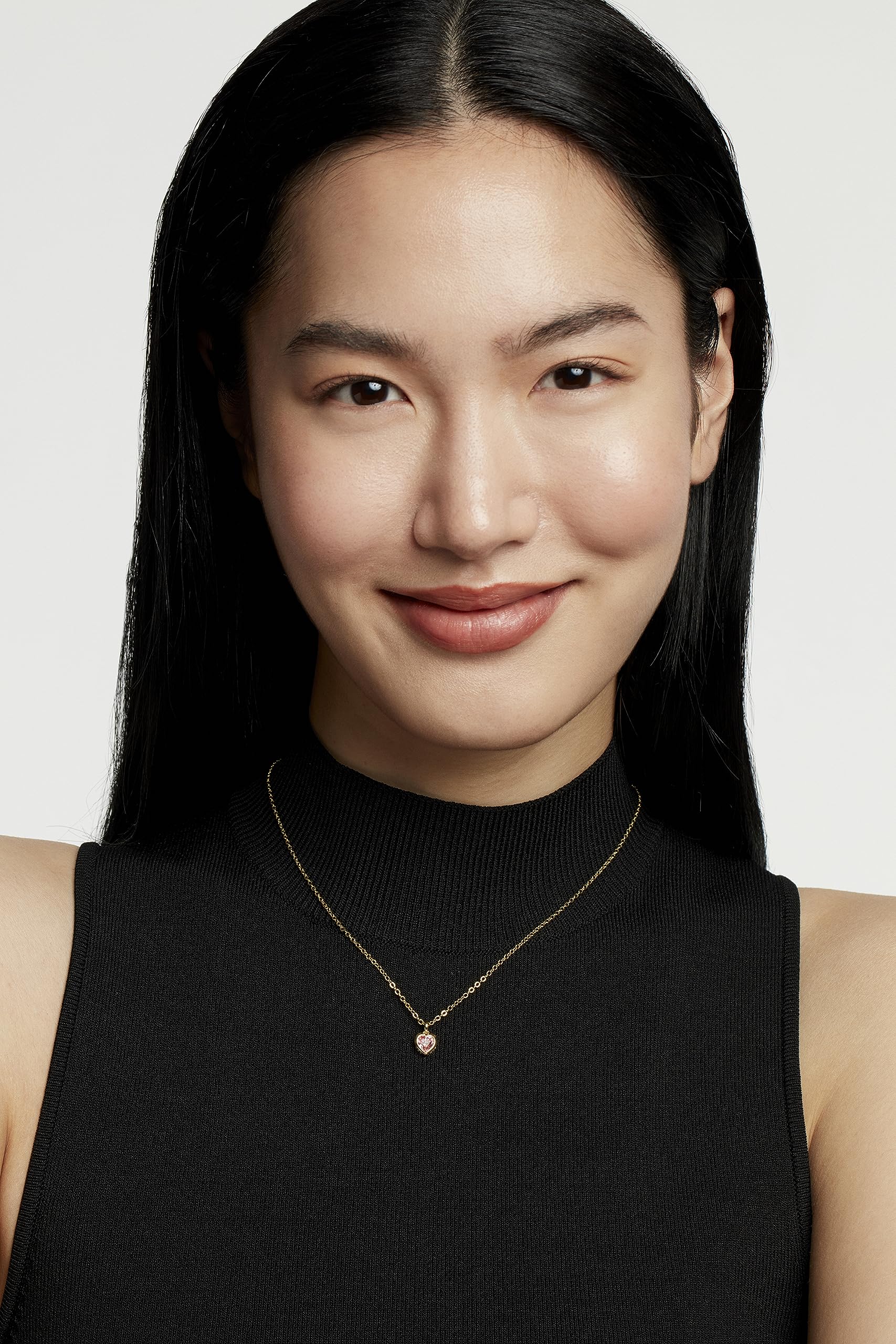 Ted Baker London Hannela Crystal Heart Pendant Necklace for Women