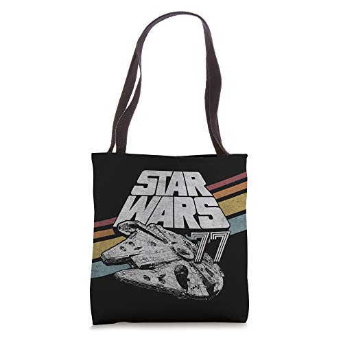 Star Wars 77 Millennium Falcon Retro Tote Bag