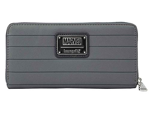 Loungefly x Marvel Winter Soldier Cosplay Zip-Around Faux Leather Wallet