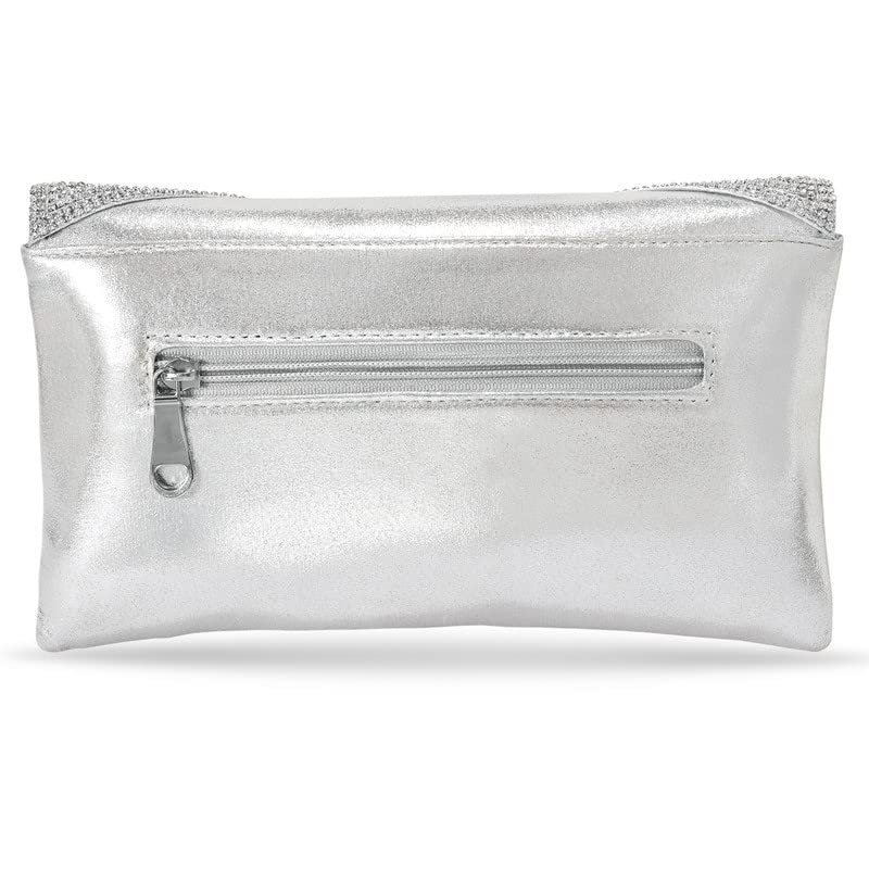 Aheli Indian Clutch Purses for Women Wedding Handmade Evening Handbags Party Bridal Clutch (C09S)