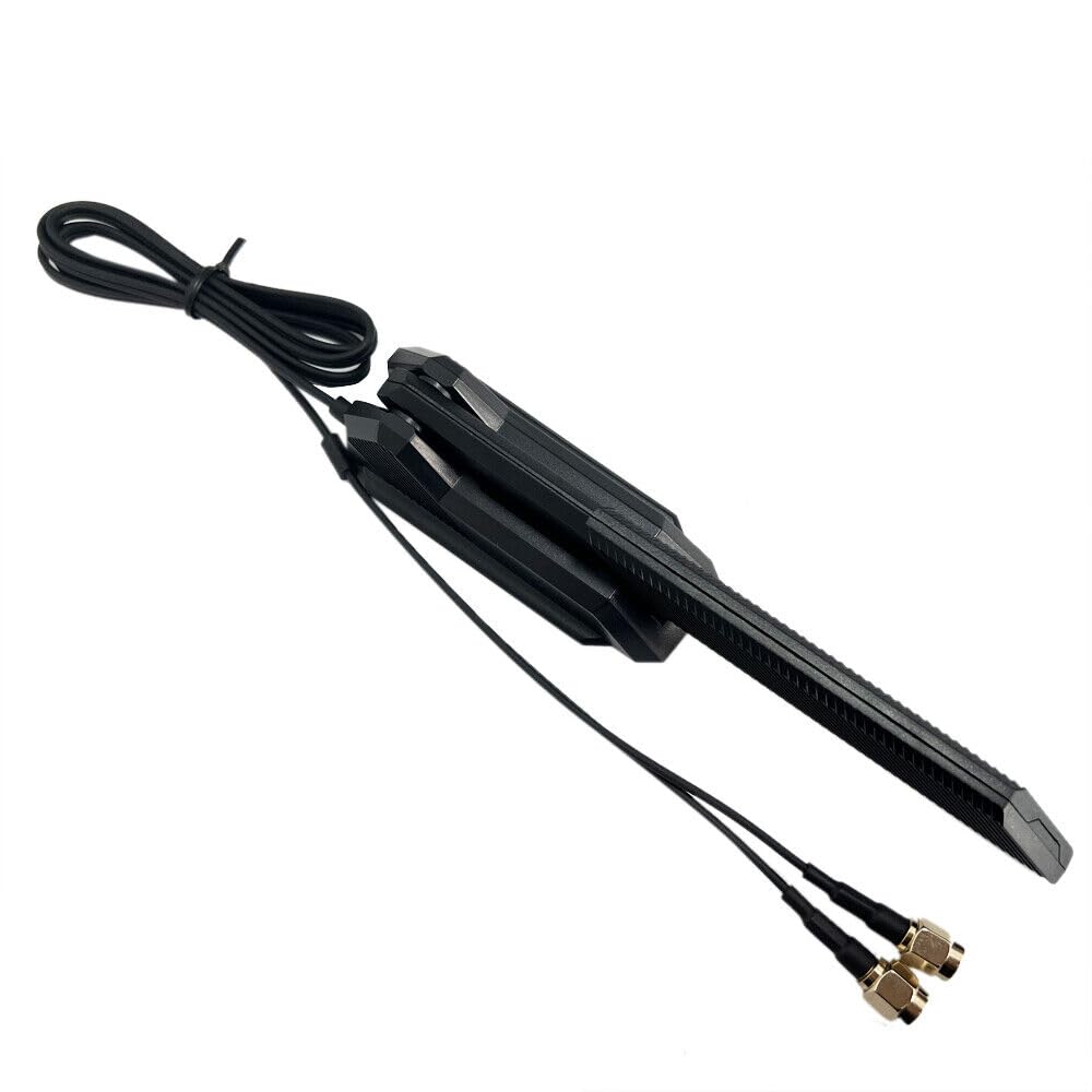 ZAHARA Dual-Band Antenna WiFi Cable 2.4 GHz, 5 GHz, WiFi 6E for MSI MEG Z490 GODLIKE Gaming
