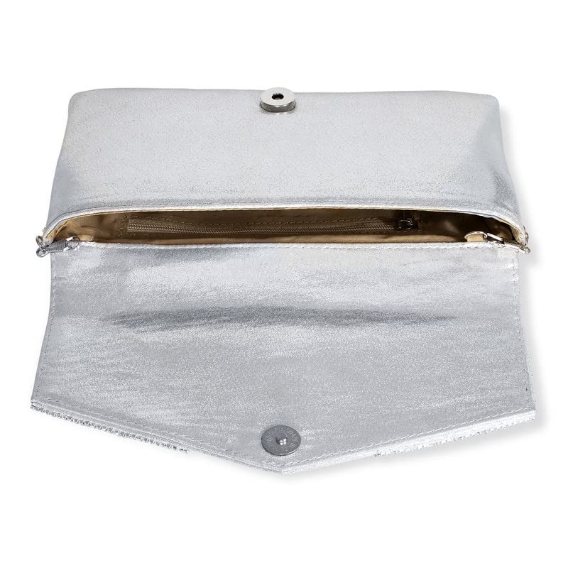Aheli Indian Clutch Purses for Women Wedding Handmade Evening Handbags Party Bridal Clutch (C09S)