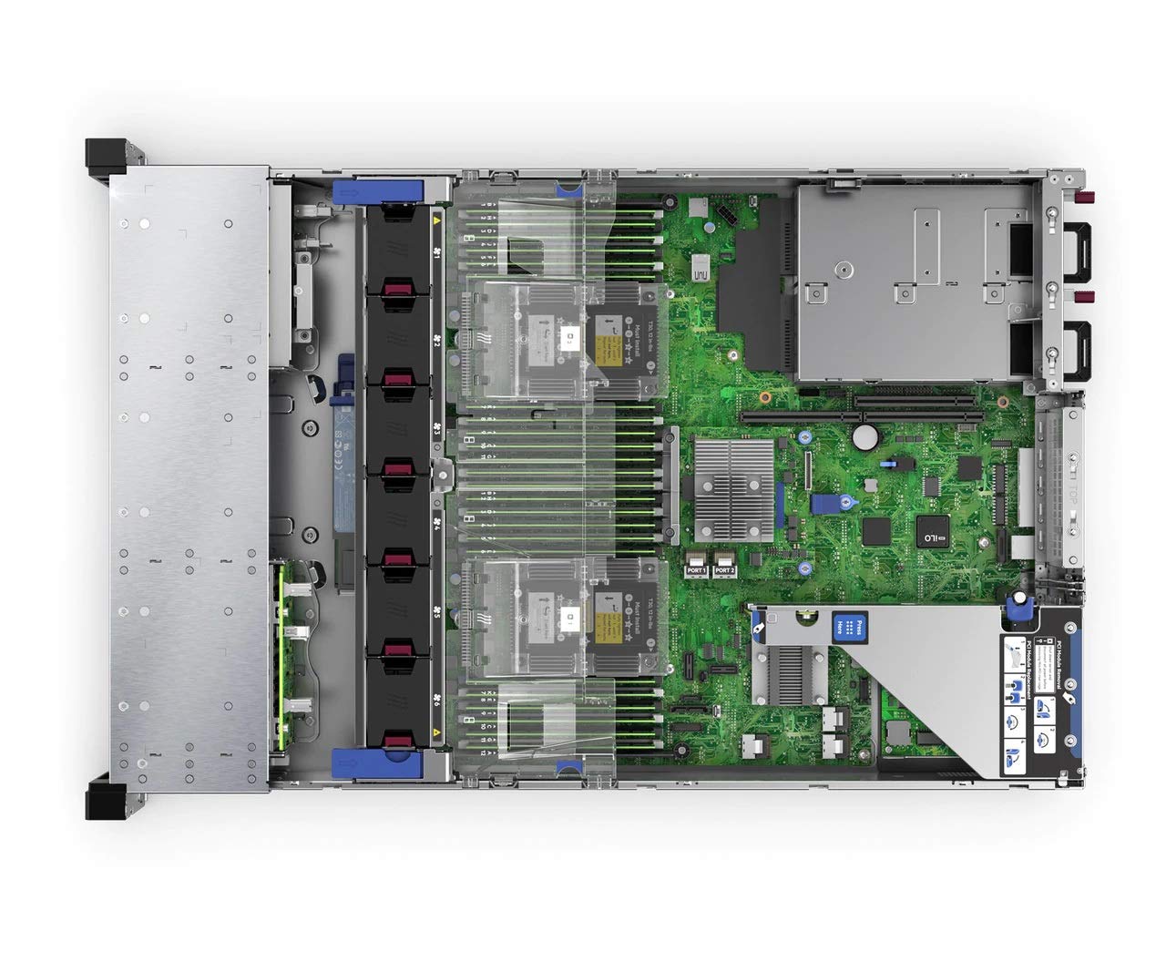 HPE ISS BTO P02465-B21 ProLiant DL380 Gen10 - Rack-Mountable - Xeon Gold 5218 2.3 GHz - 64 GB