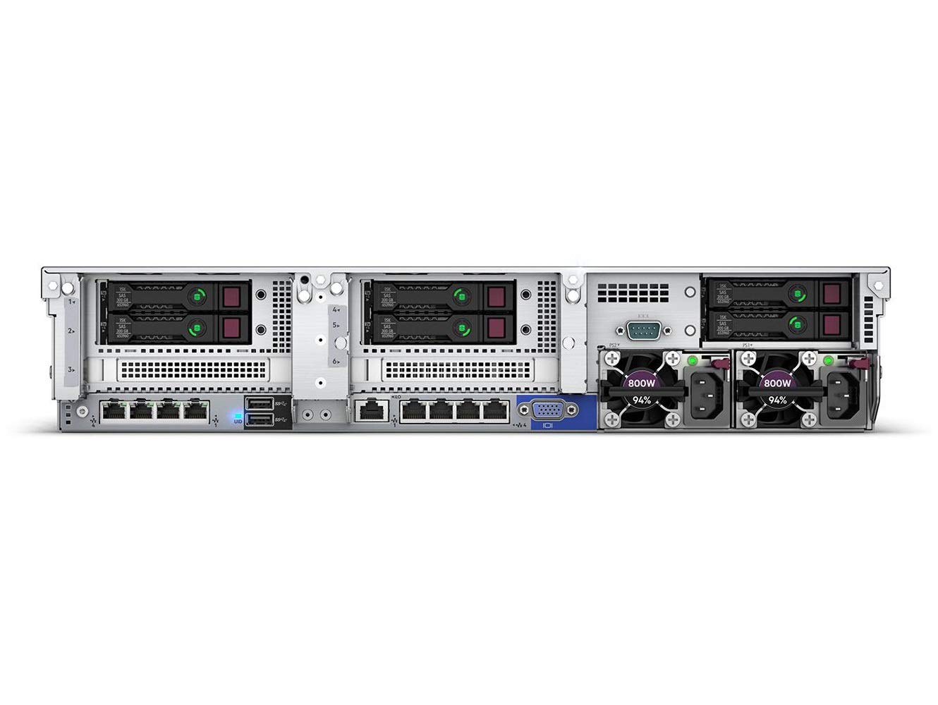 HPE ISS BTO P02465-B21 ProLiant DL380 Gen10 - Rack-Mountable - Xeon Gold 5218 2.3 GHz - 64 GB