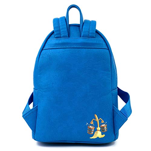 Loungefly Disney Sorcerer Mickey Mouse Womens Double Strap Shoulder Bag Purse