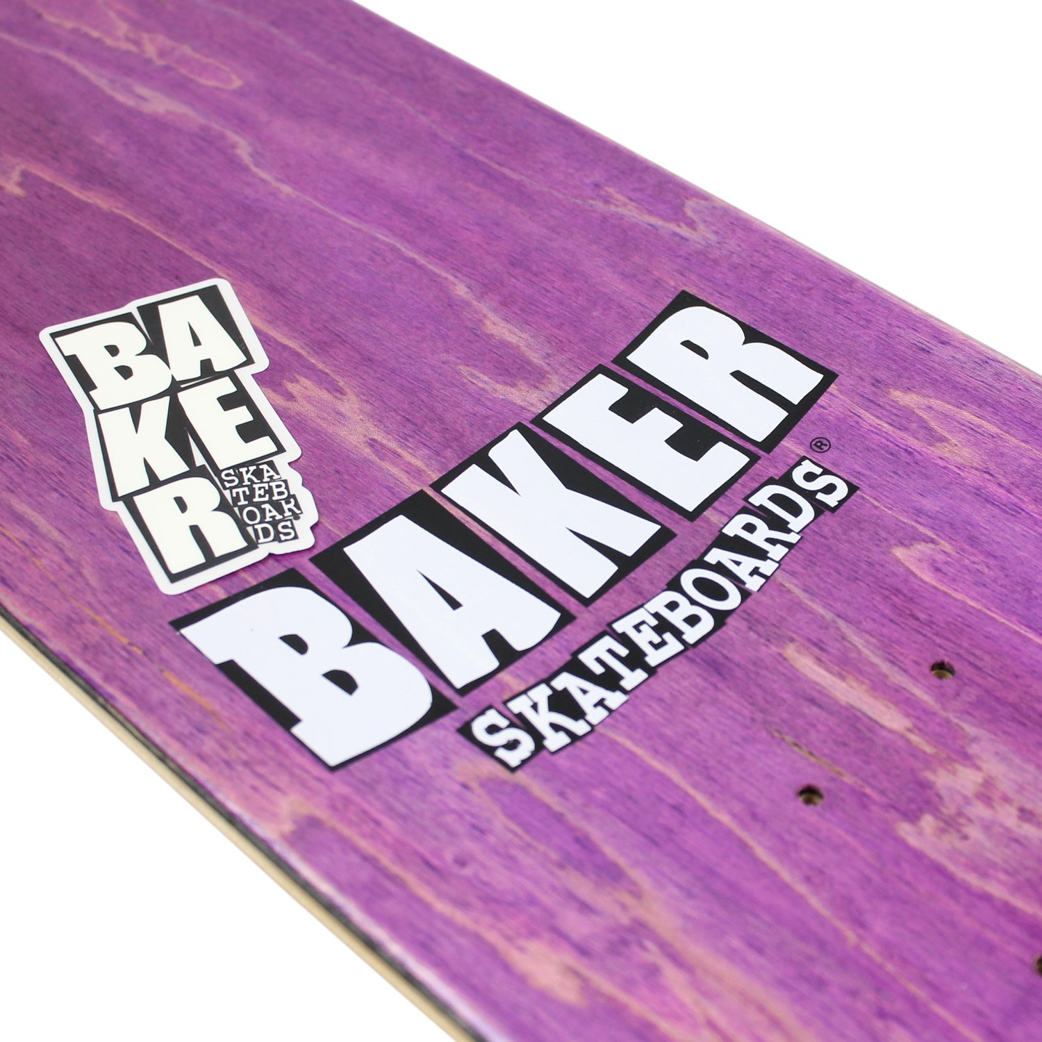 Baker Skateboard Complete Brand Logo White 8.25"