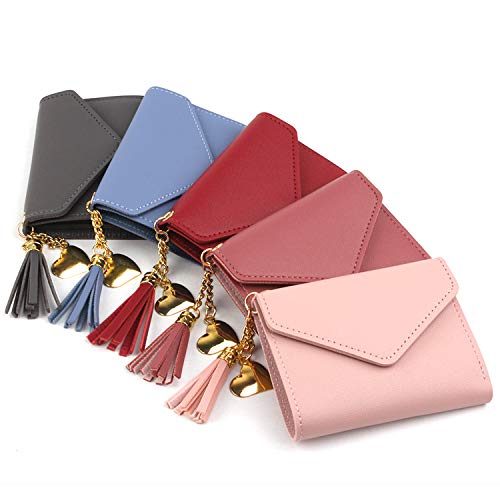 kullder Personalized Engraved Wallets for Girls Womens Custom Small Leather Wallet Trifold Purses Daughter Girlfriend Wife Gifts for Birthday, Anniversary, Graduation