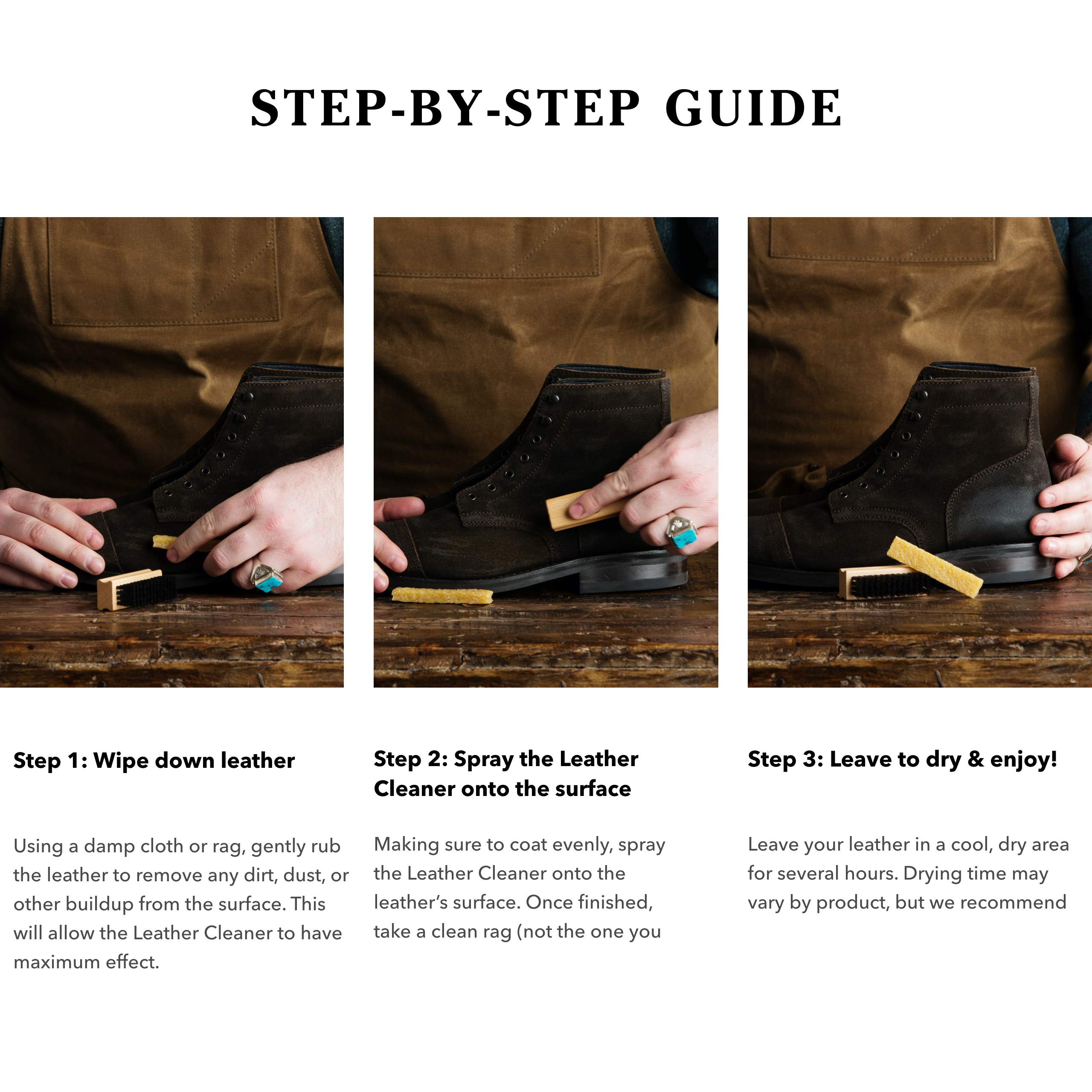 Suede Brush and Eraser - Suede Cleaner - Safe on Suede and Nubuck. Effectively Cleans and Restores Nap - Cobbler's Choice