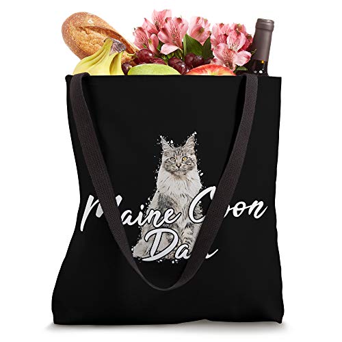 Maine Coon Cat Cats kitten Maine Coon Maine Coon Dad Tote Bag