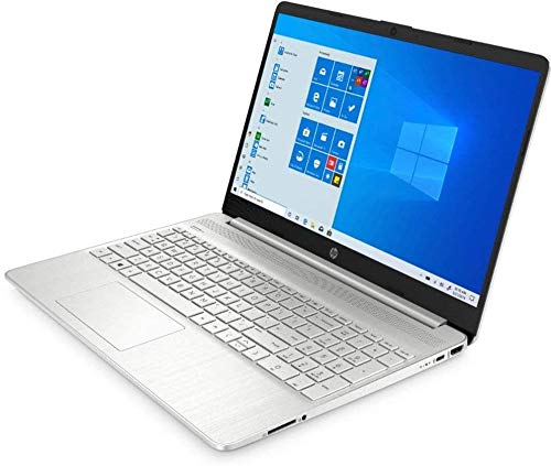 HP 2021 Laptop, 15.6" HD Touchscreen, AMD Ryzen 5-4500U Processor 2.3GHz to 4.0 GHz, 32GB Memory, 512GB PCIe SSD, Webcam, HDMI, Windows 10 Home, Silver, KKE Mousepad