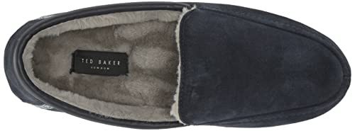 Ted Baker Men's Slipper, Navy, 11