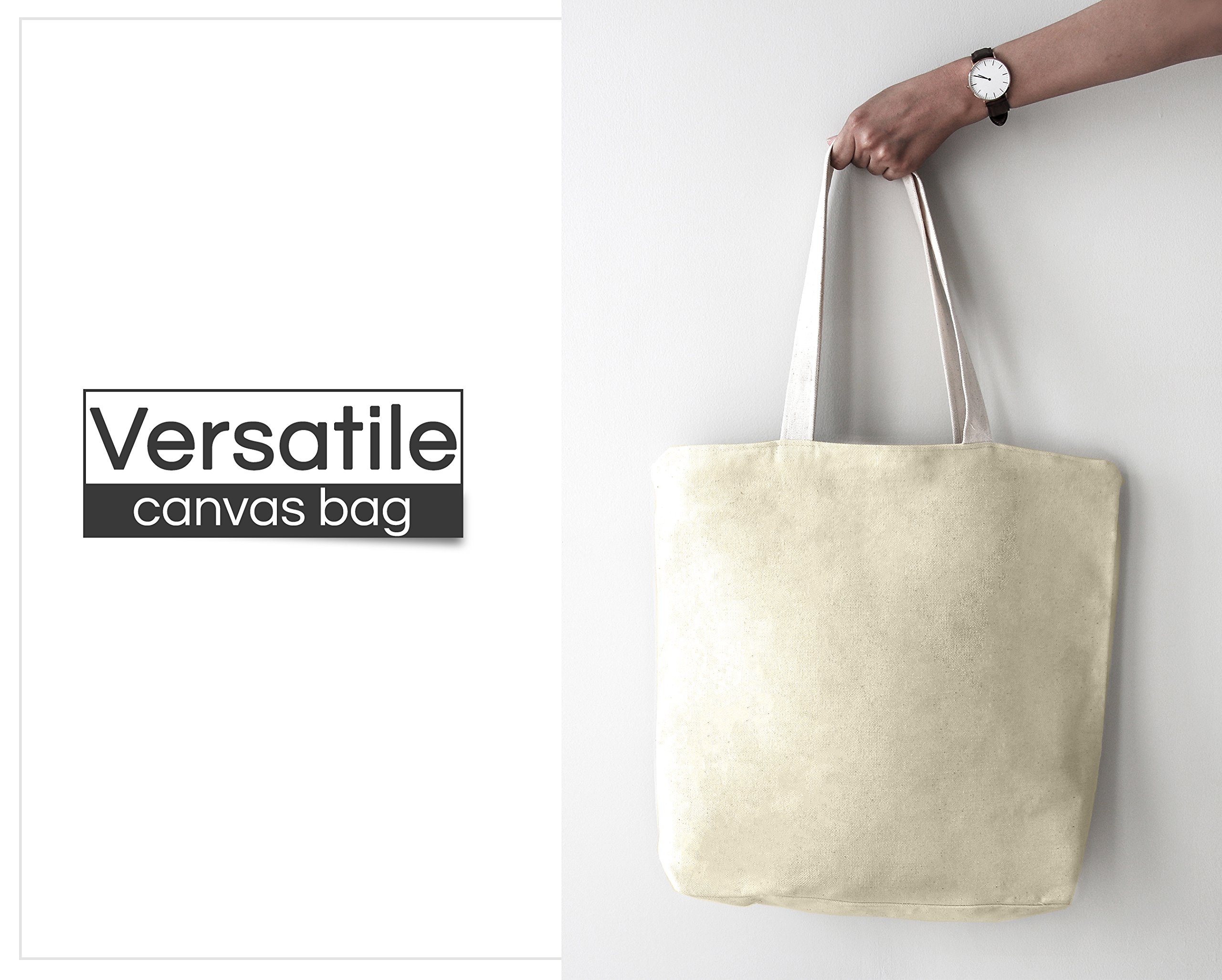 12 Pack Canvas Tote Bags – Design Your Own Party Favor Pack Tote Canvas Bags by Big Mo’s Toys