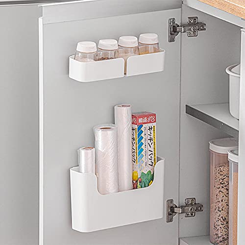Bedside Bed Organizer Storage Rack Floating Wall Shelves Shelf Caddy, Stick On Wall Mounted Bedrooms, Bathrooms, Offices, Dormitories for Cosmetics, Books, Mobile Phones and Other Supplies S+M+L