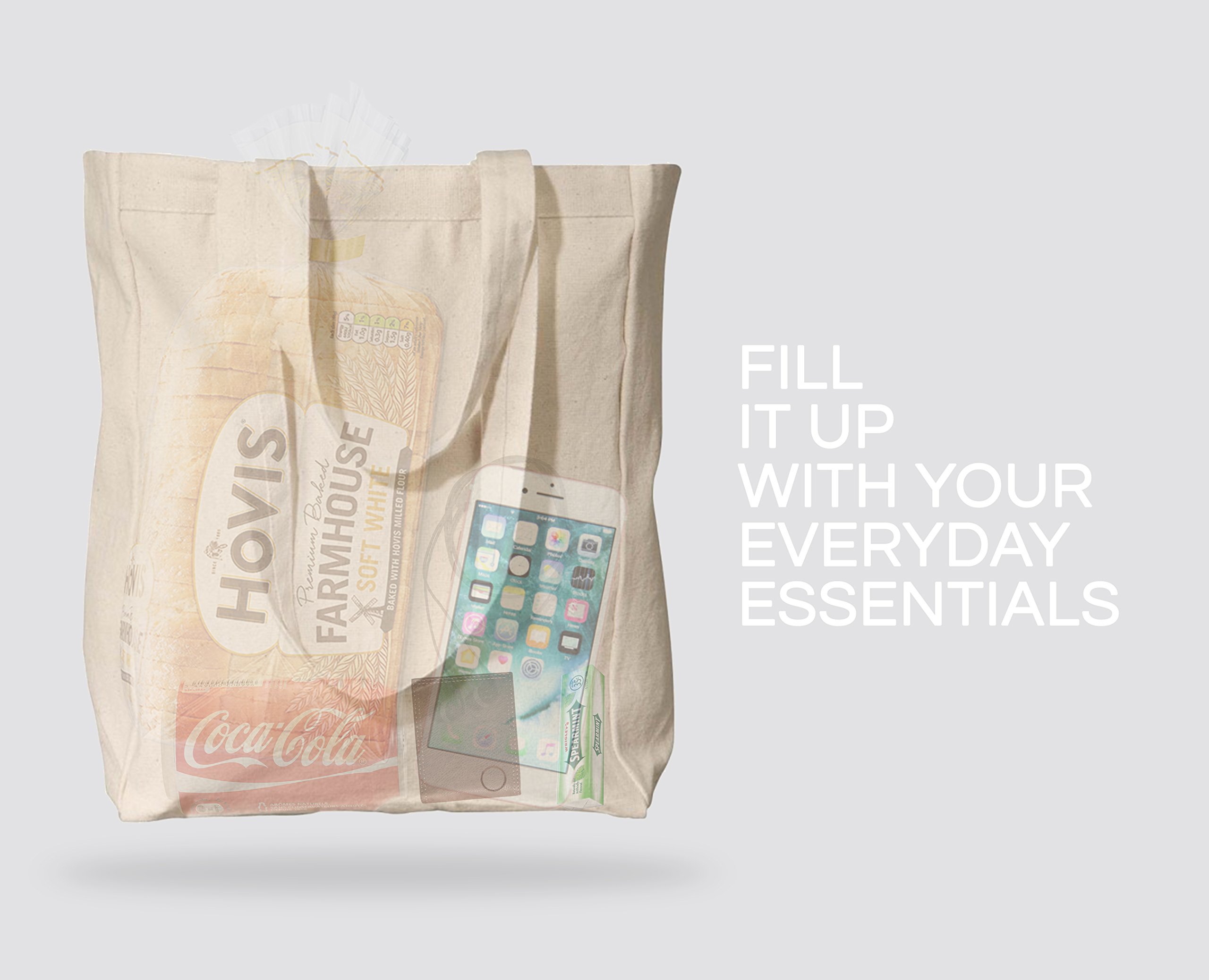 12 Pack Canvas Tote Bags – Design Your Own Party Favor Pack Tote Canvas Bags by Big Mo’s Toys