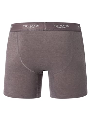 Ted Baker Men's 3 Pack Boxer Briefs, Multicoloured, L