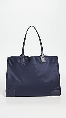 Tory Burch Women's Ella Tote, Tory Navy, Blue, One Size