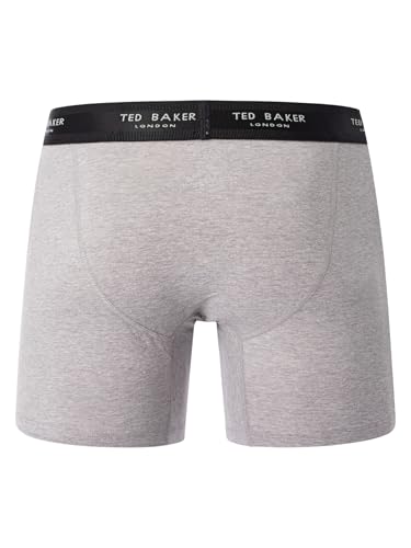 Ted Baker Men's 3 Pack Boxer Briefs, Multicoloured, L