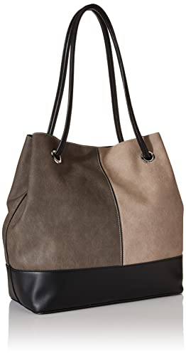 Calvin Klein Gabrianna Novelty North/South Key Item Tote, Grey Combo