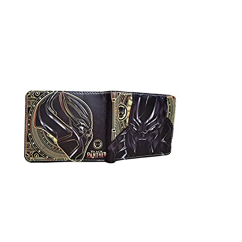 Junxi Superhero character PVC bifold wallet,Primary and middle school students' Student trend wallet