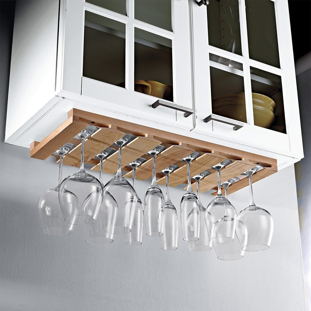 J.K. Adams Maple Stemware Rack