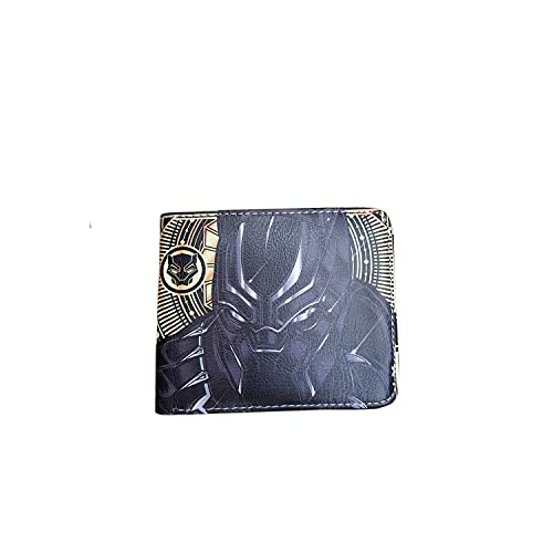 Junxi Superhero character PVC bifold wallet,Primary and middle school students' Student trend wallet