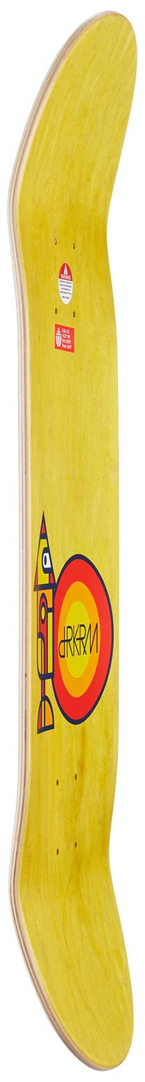 Gigahertz Blue Skateboard Deck 8.25 x 32 cm Multi-Coloured