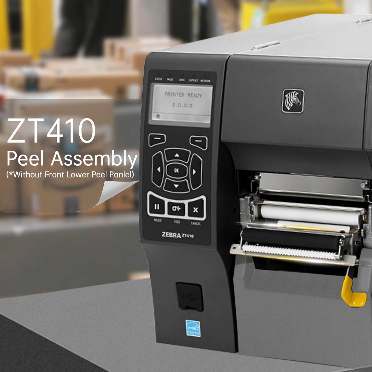 P1058930-098 Label Stripper Kit Peel Assembly for Zebra ZT410 ZT411 ZM400 Thermal Barcode Printer 203dpi 300dpi 600dpi