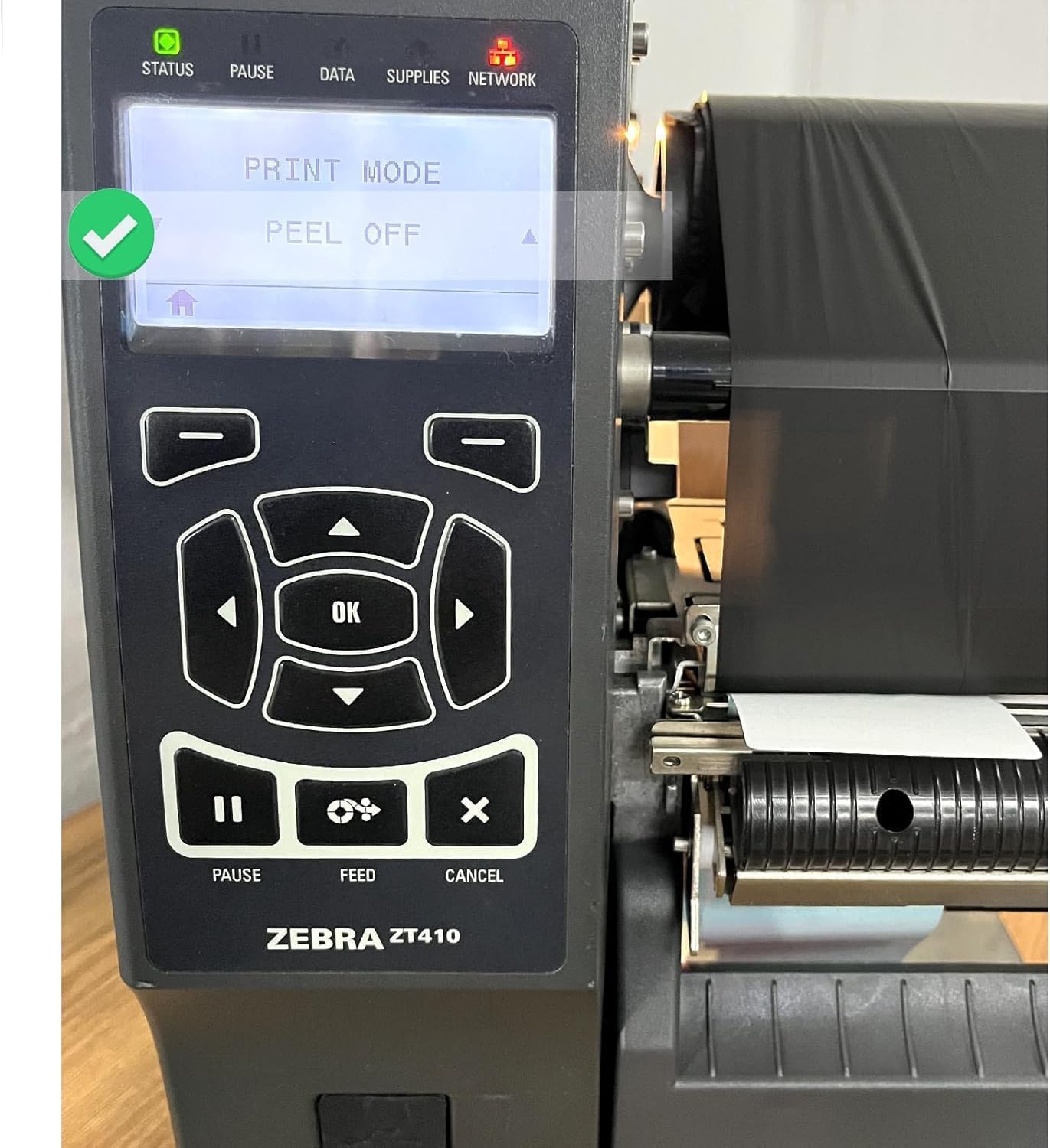 P1058930-098 Label Stripper Kit Peel Assembly for Zebra ZT410 ZT411 ZM400 Thermal Barcode Printer 203dpi 300dpi 600dpi