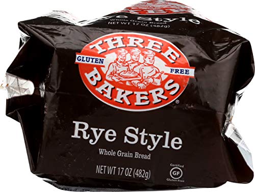 Three Bakers Rye Style Sliced Bread, Gluten Free, 19 oz