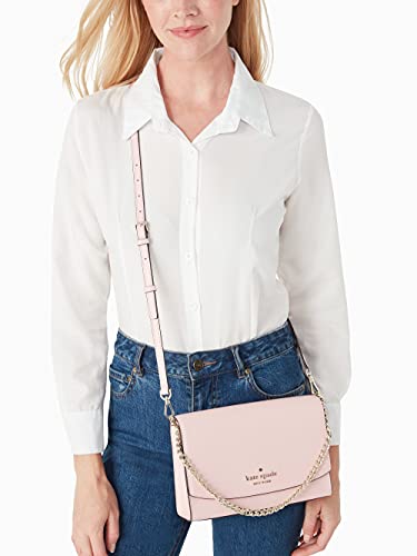 Kate Spade New York Cameron Street Chain 3 in 1 Clutch Shoulder Bag Crossbody Bag, Carson light pink