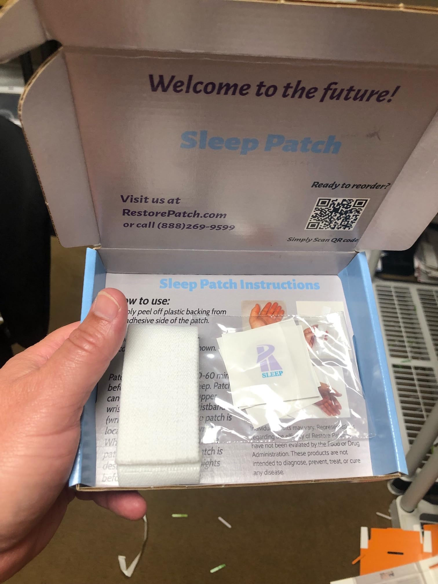 Restore Patch Relaxing Patches - 10 Day Supply Stress Relief Topical - Hypoallergenic, Chemical-Free Calming Bio-Frequency Patches - All Natural Relaxation for The Whole Body (4 Patches)