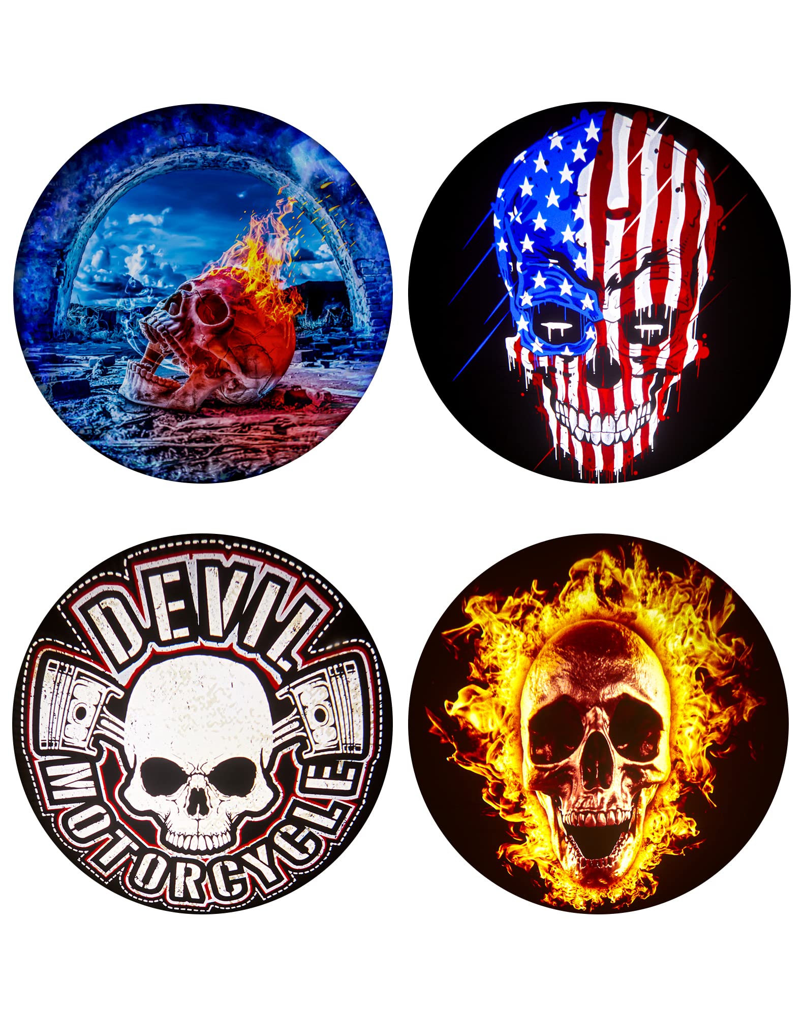 LaView Skull's Revenge Disc Set Star Projector