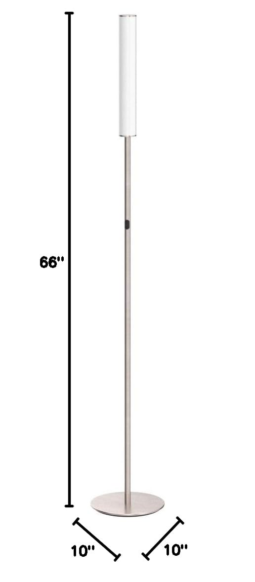 O’Bright Dimmable LED Torchiere Floor Lamp, 270° Tilt Head, 3000 Lumens, Adjustable Brightness, Standing Pole Lamp / Reading Light / Floor Lamps for Living Room, Bedrooms, Dorm and Office (Black)