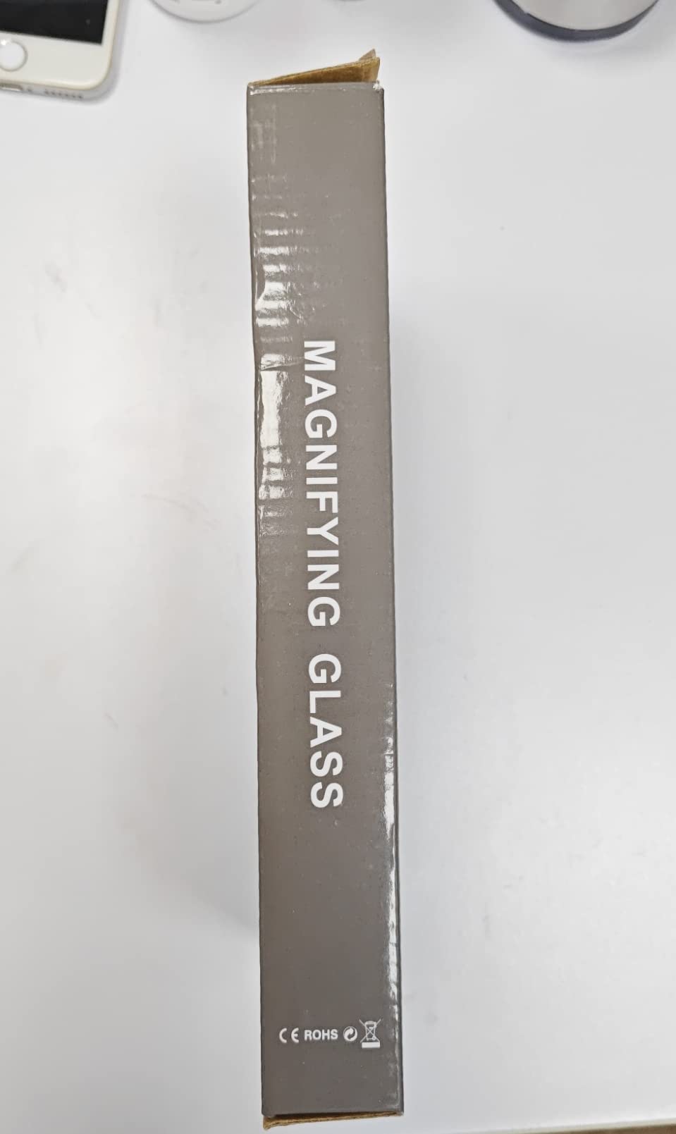 Magnifying Glass with Light, 30X Handheld Large Illuminated Magnifier, Reading Magnifying Glass with for Seniors Read, Coins, Stamps, Map, Inspection, Macular Degeneration