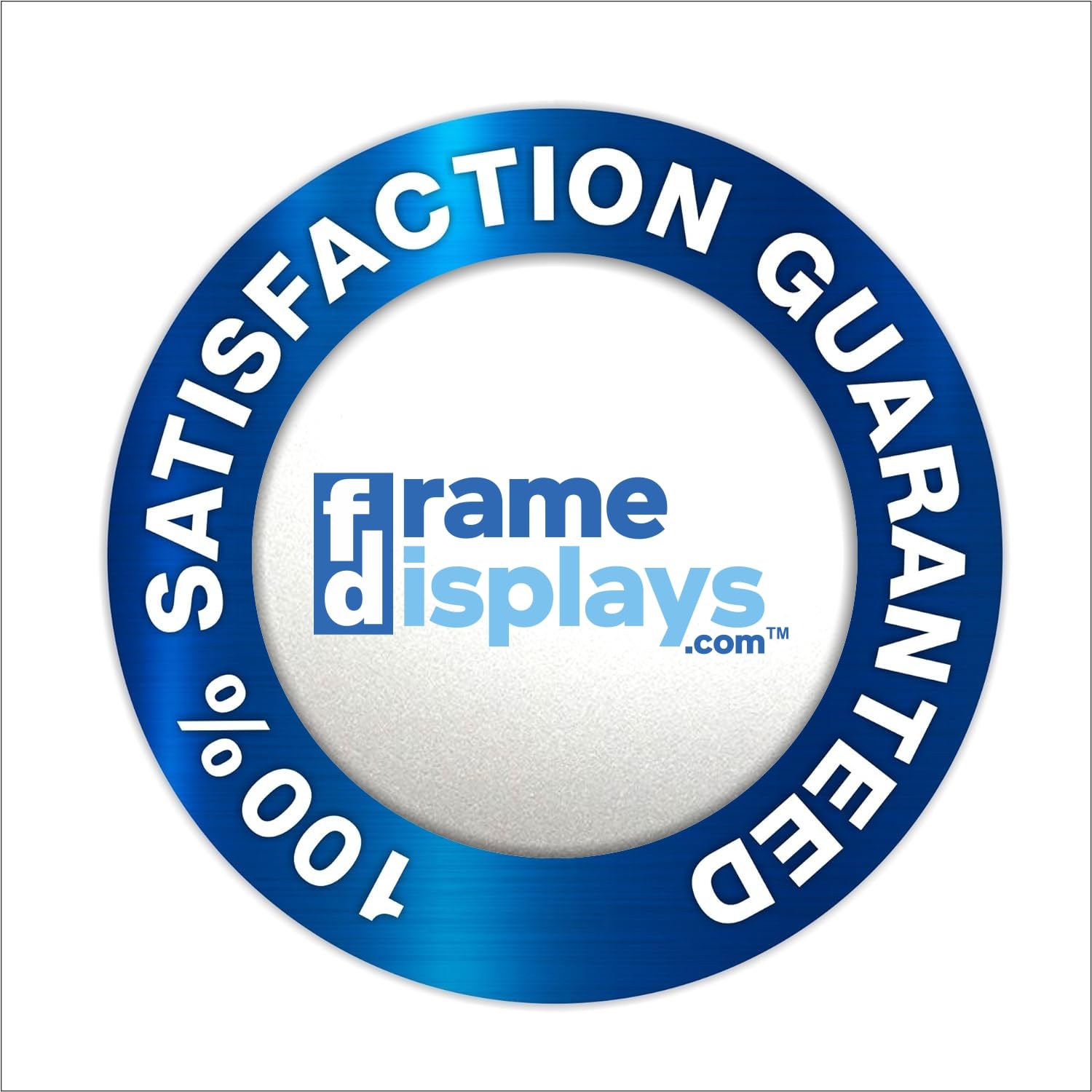 Optical Display for 60 Eyewear Frames - Wall Mount Acrylic Eyewear or Sunglass Display Package in Polar White for 60 Frames – 31.25” (H) X 36.5” (W)