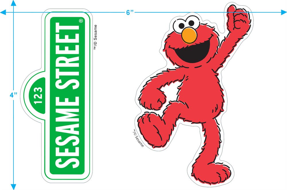 Popfunk Sesame Street Elmo Face T Shirt (Small)