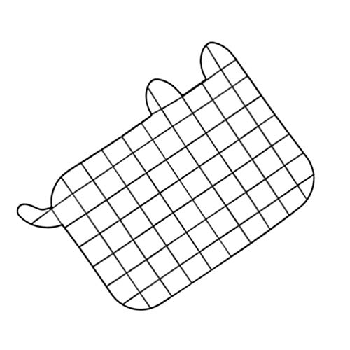 BESPORTBLE Grid Wall Panel Cat Shaped Photo Wall Display for DIY Wall Pictures Postcard Holder Storage Rack Black