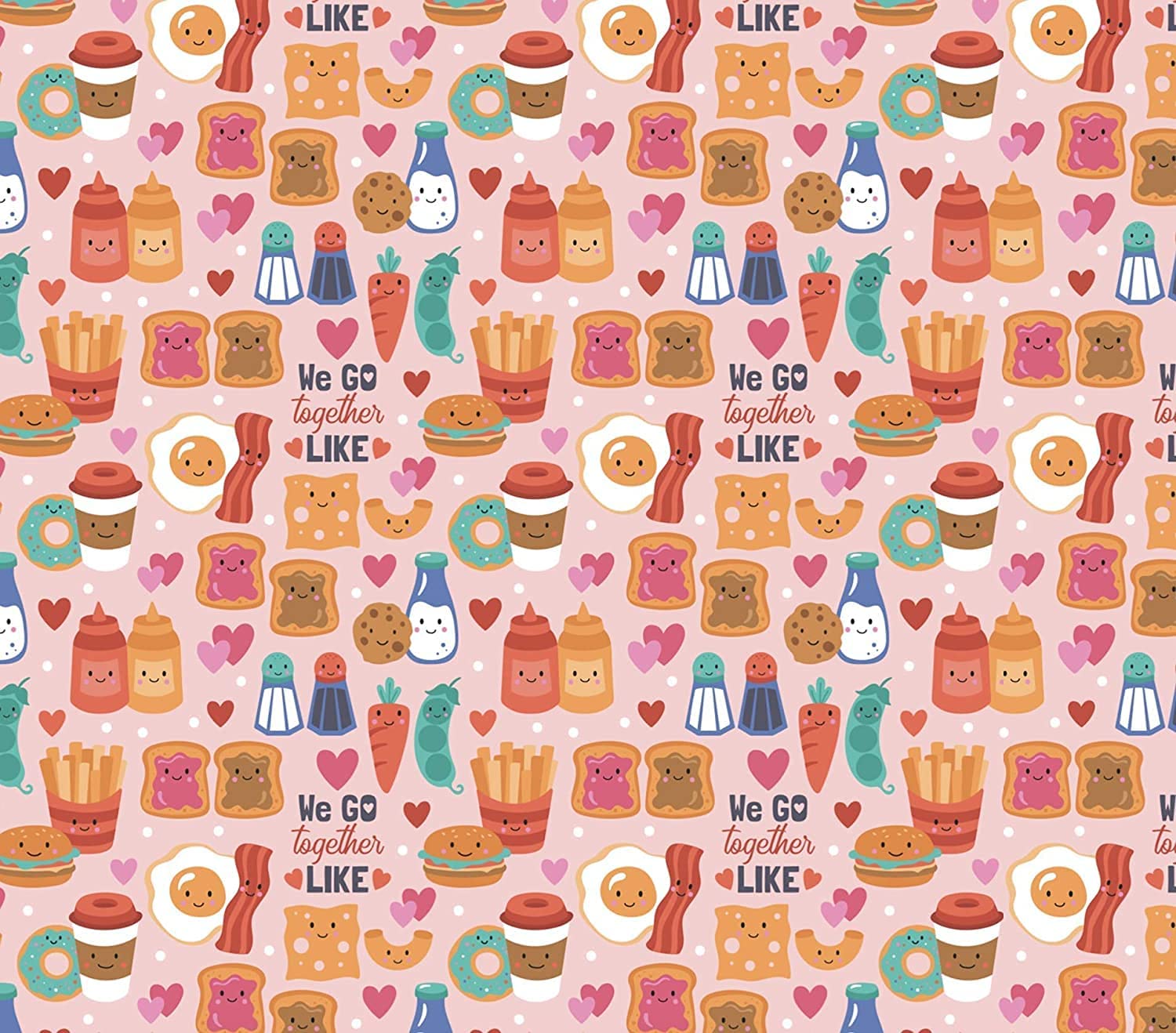 Stesha Party Anniversary Wrapping Paper, Engagement Gift Wrap - Folded 30 x 20 Inch (3 Sheets)