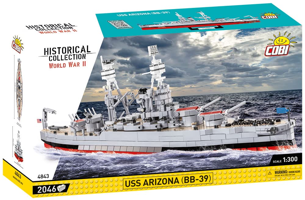 COBI Historical Collection WWII USS Arizona (BB-39)