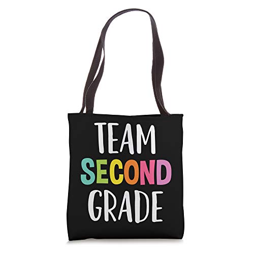 Team Second Grade 2nd Grade Teacher Tote Bag
