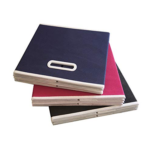 11" Fabric Storage Bin (pack of 6) (Pink)