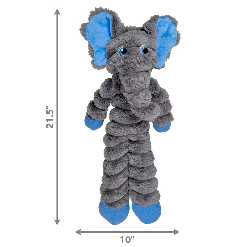 KONG Shakers Crumples Jumbo Floppy Plush Dog Toy (Elephant)