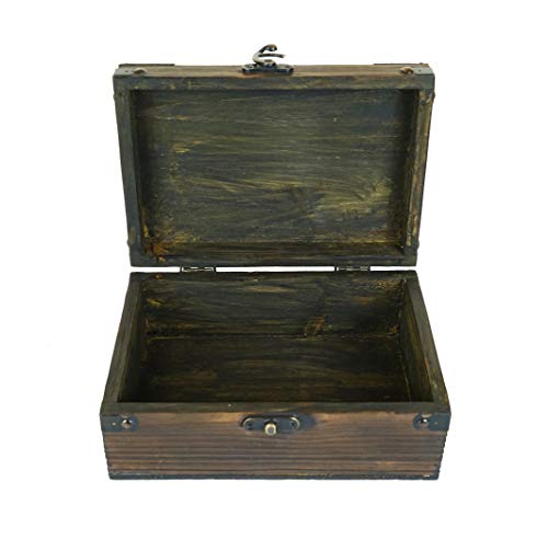 Carina's Collection Solid Stash Woodburned Weed stash Vintage Style Wooden Storage Keepsake Box